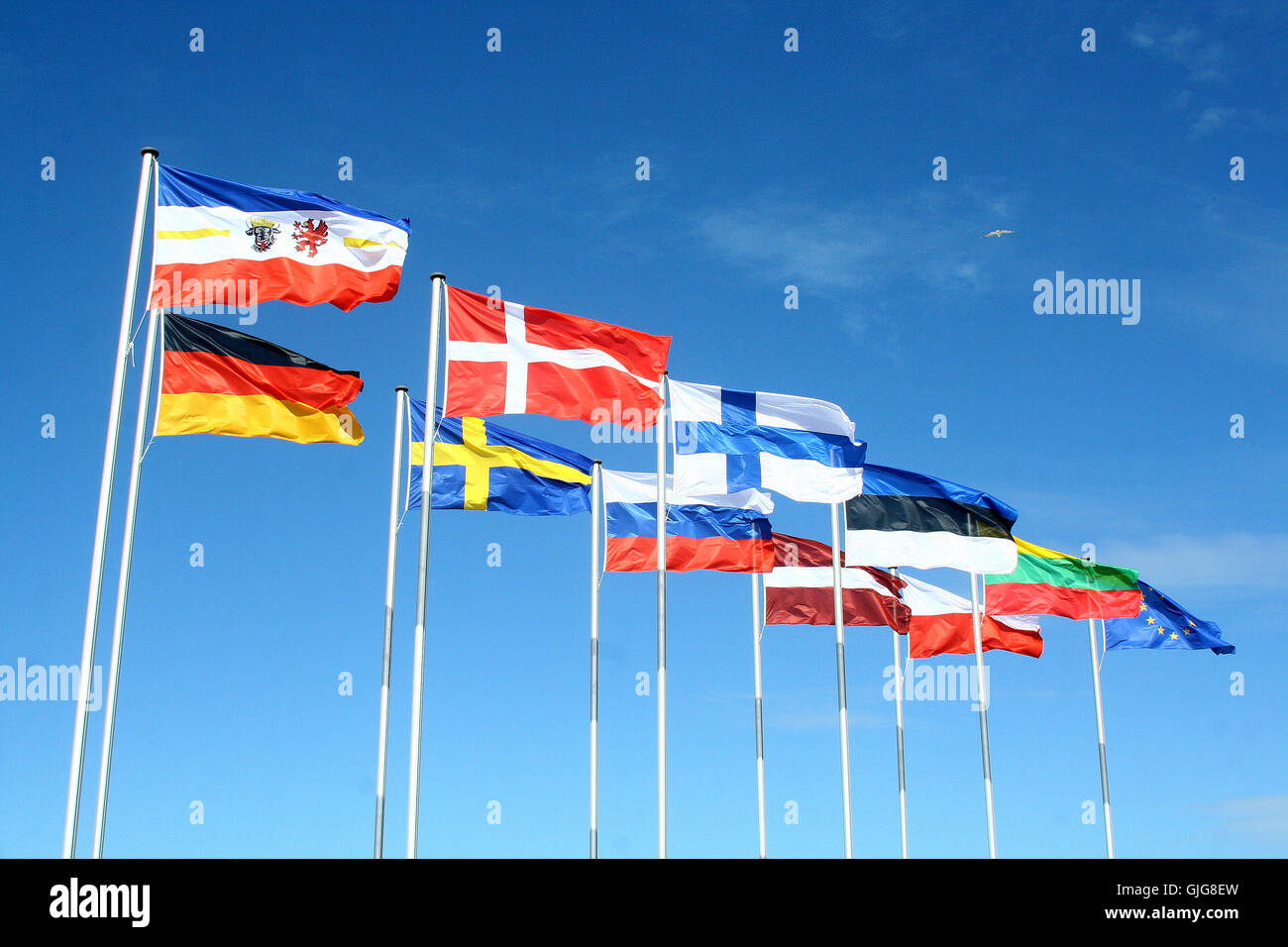 Lithuania denmark flag hi-res stock photography and images - Alamy