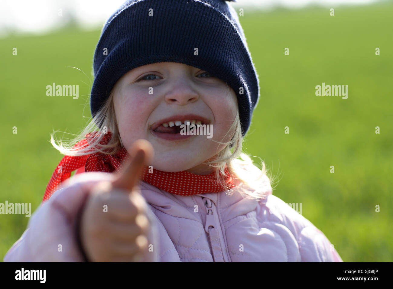 Happy child laughs in hi-res stock photography and images - Alamy