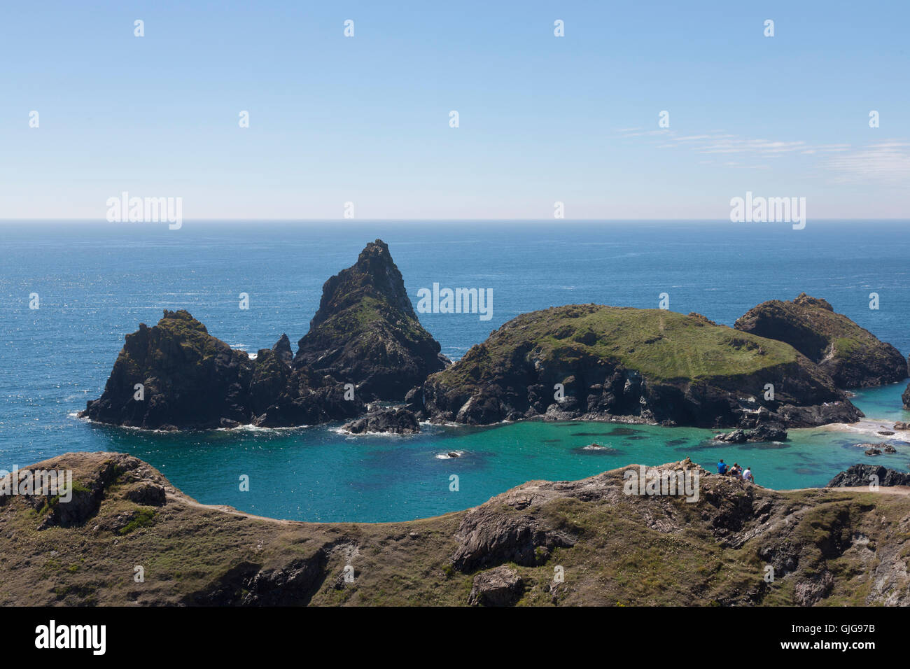Kynance Cove at Lizard, Cornwall, UK Stock Photo - Alamy