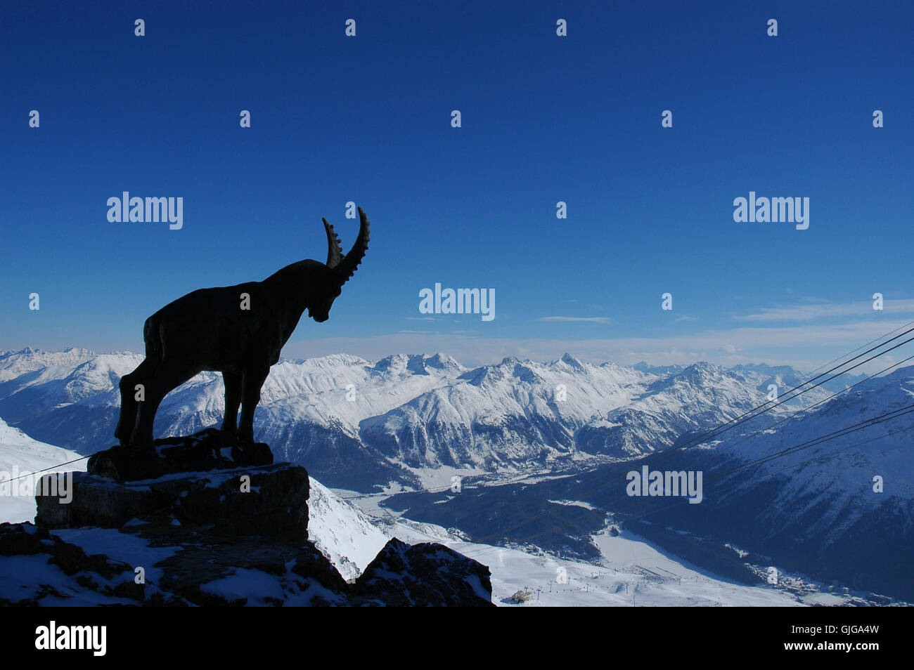 mountains winter sight Stock Photo - Alamy