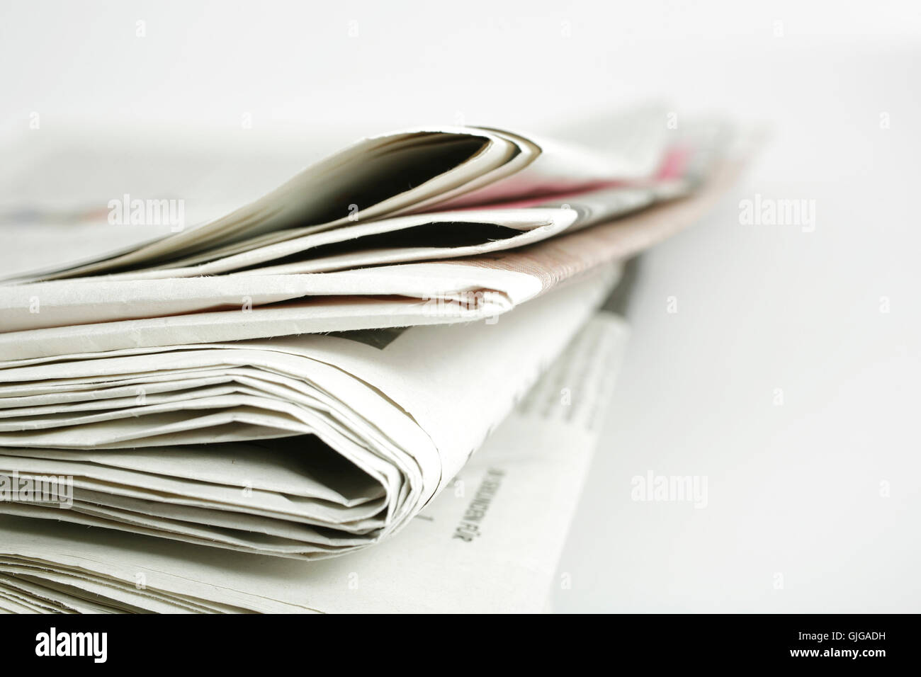 press and newspapers Stock Photo - Alamy