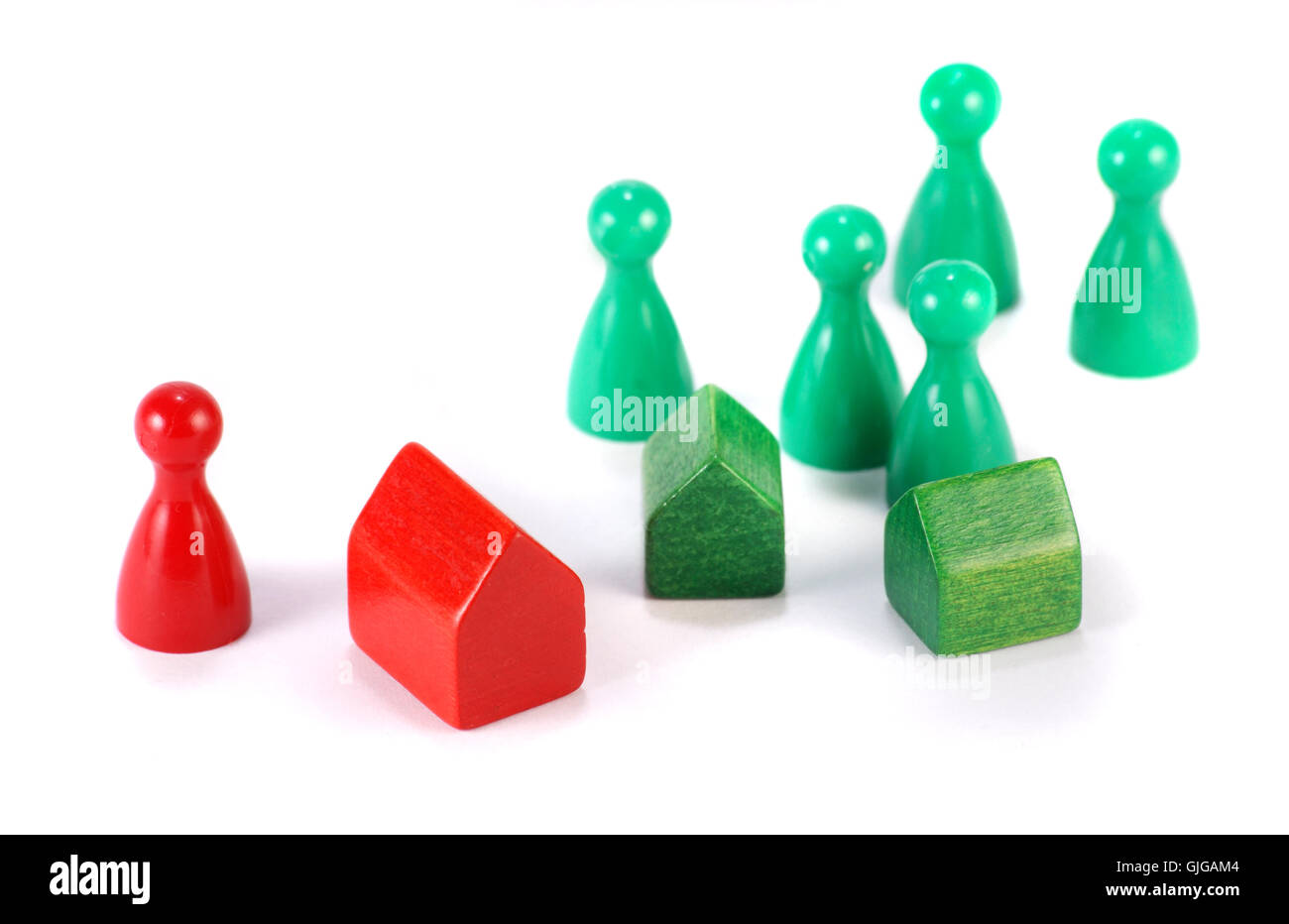 wait waiting house Stock Photo - Alamy