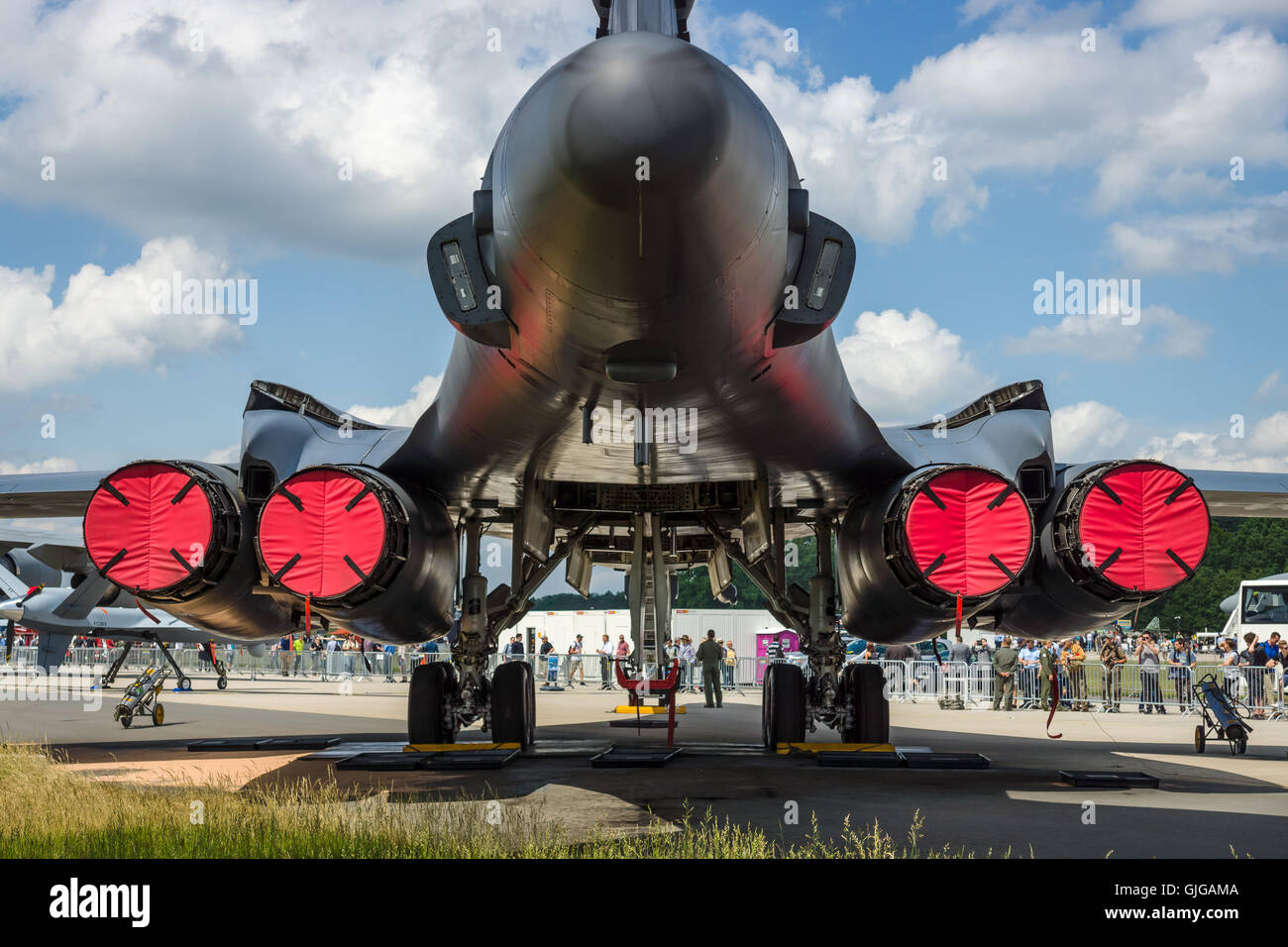 A four-engine supersonic variable-sweep wing, jet-powered heavy ...