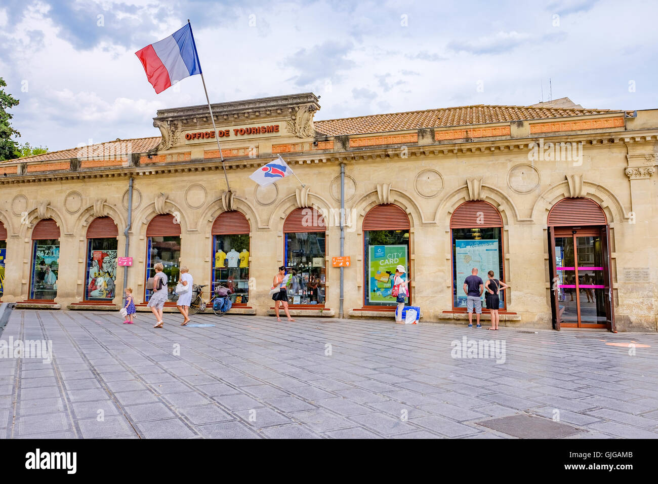 Train Station Montpellier Stock Photo - Alamy