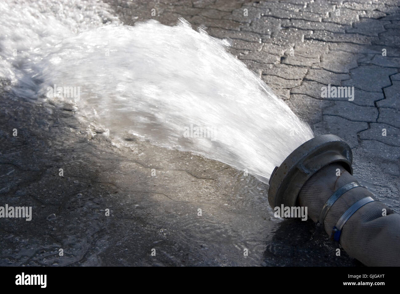 Fire brigade hose pipes hi-res stock photography and images - Alamy