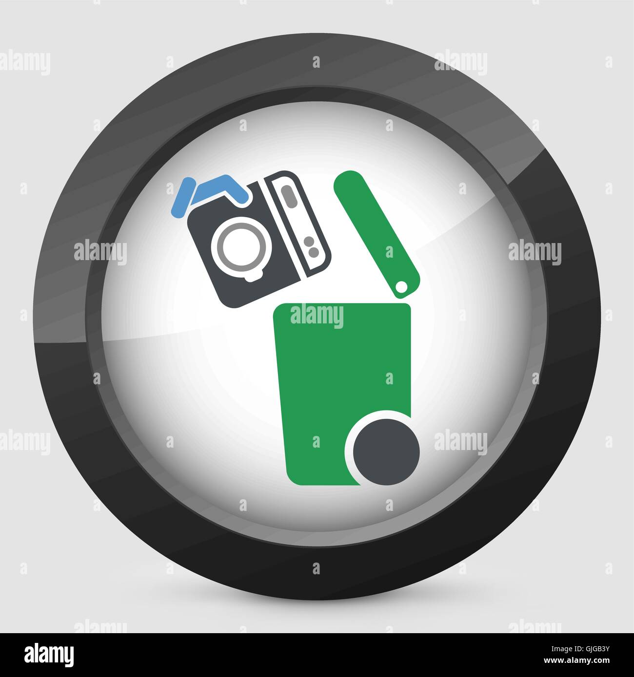 Separate waste collection icon Stock Vector Image & Art - Alamy