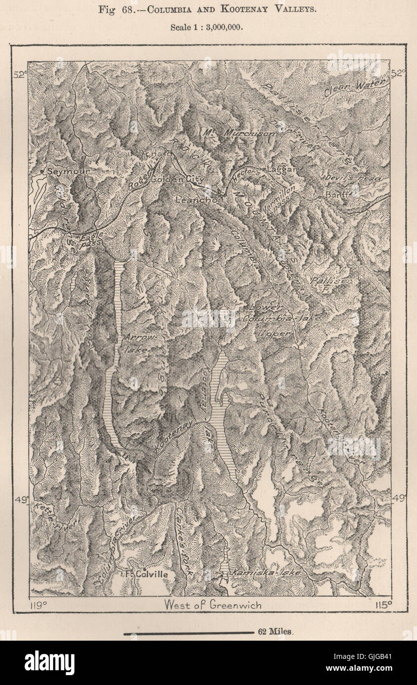 Canada map arrow hi-res stock photography and images - Alamy