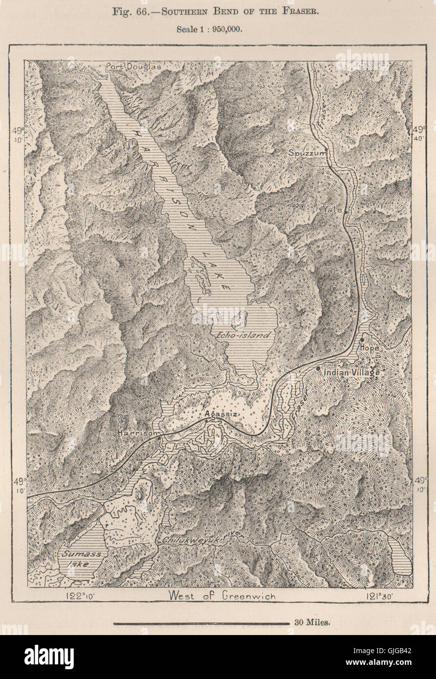 Fraser River Map
