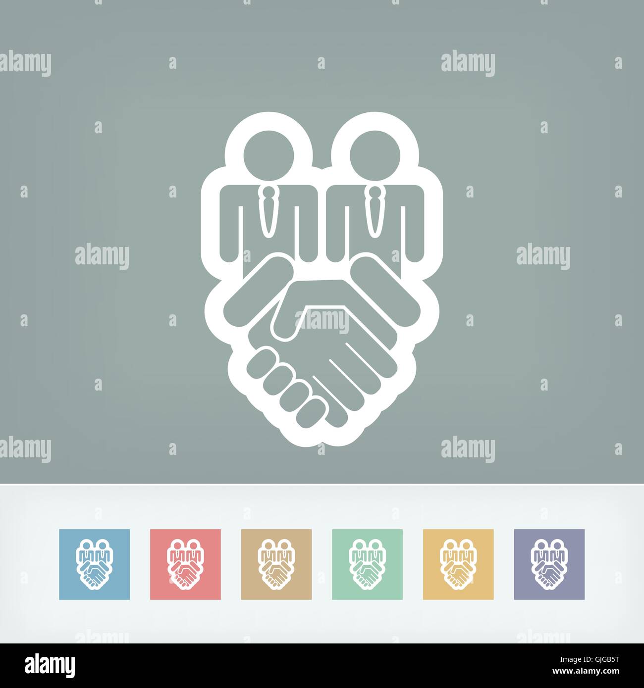 Social agreed icon Stock Vector Image & Art - Alamy