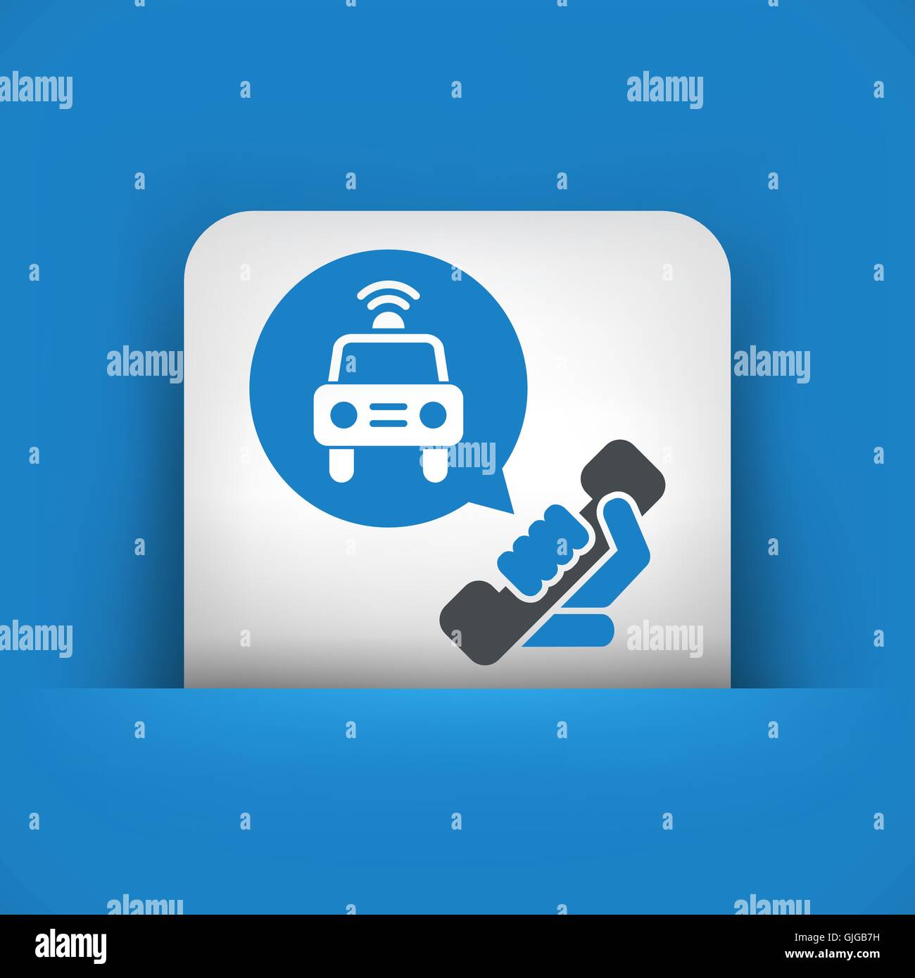 Emergency phone call Stock Vector Image & Art - Alamy