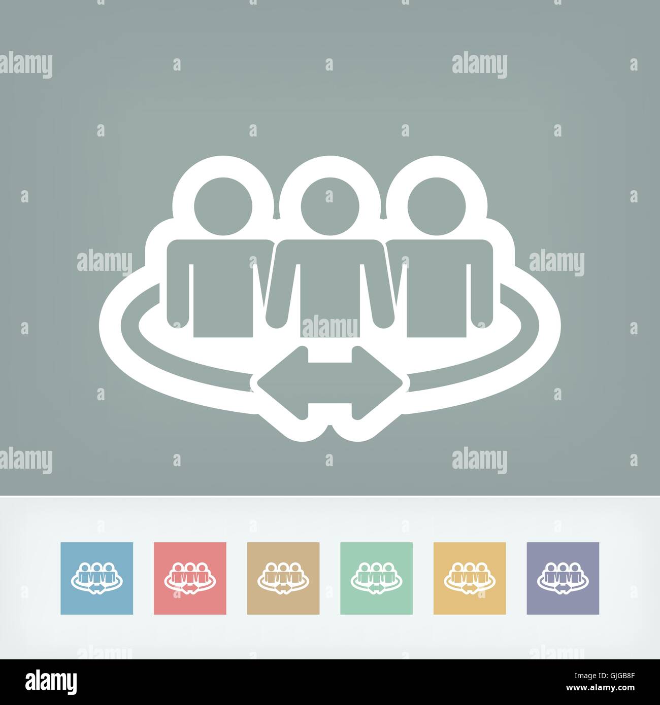 Team web Stock Vector Images - Alamy