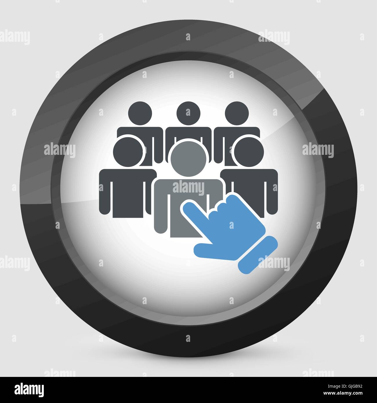 Staff selection icon Stock Vector Image & Art - Alamy