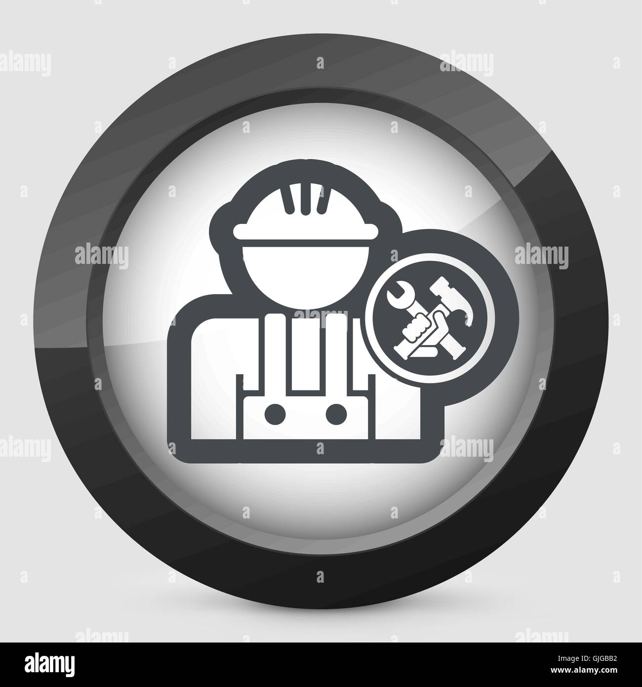 Work dungarees Stock Vector Images - Alamy