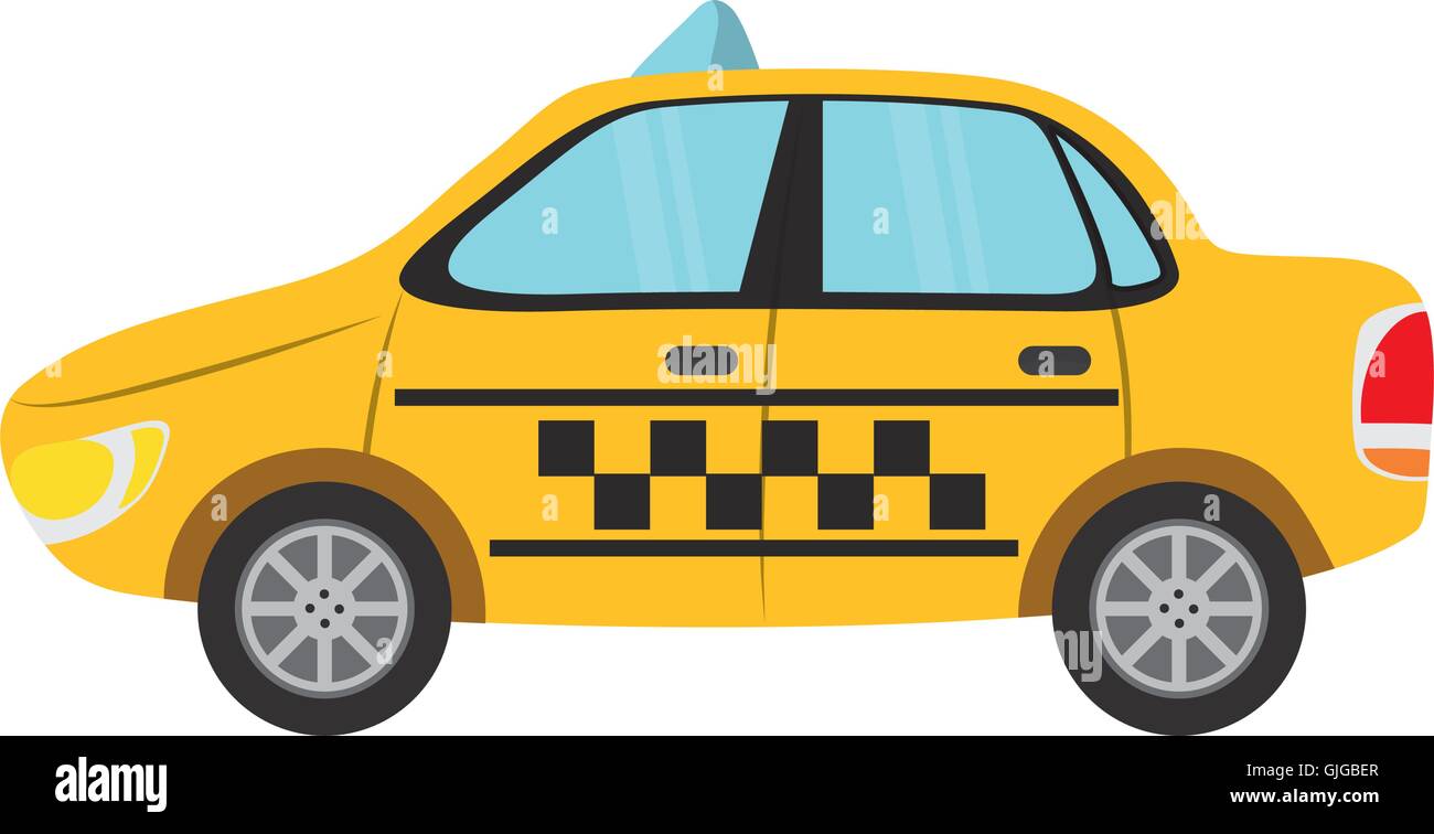 taxi car auto vehicle transportation icon Stock Vector Image & Art - Alamy