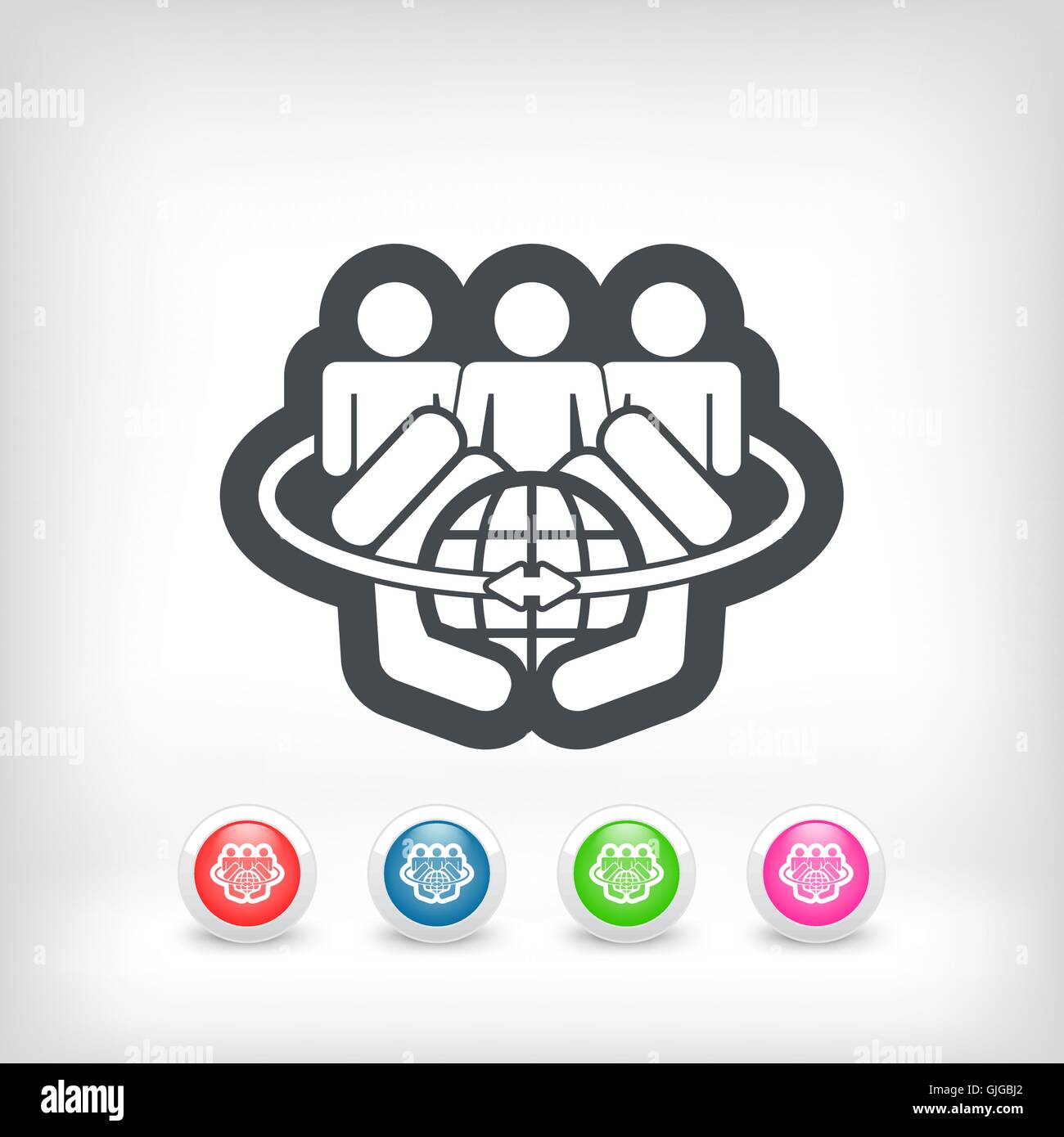 Unity and connections Stock Vector Images - Alamy
