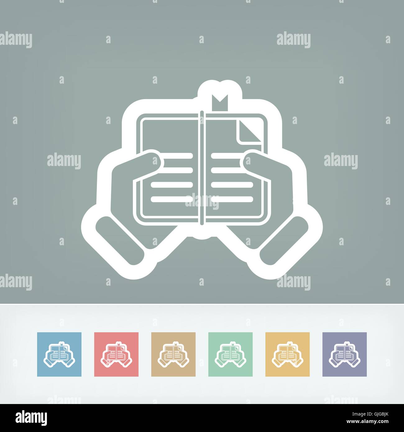 Bookshop reader Stock Vector Images - Alamy