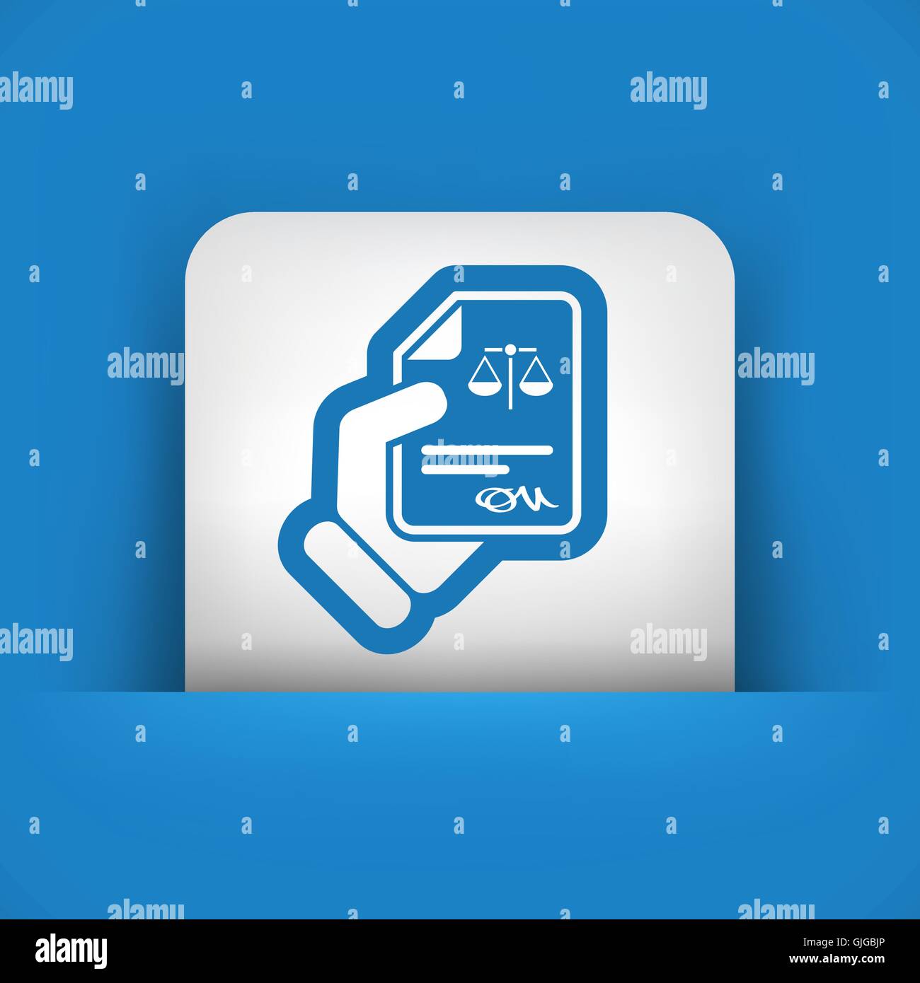 Legal document icon Stock Vector Image & Art - Alamy