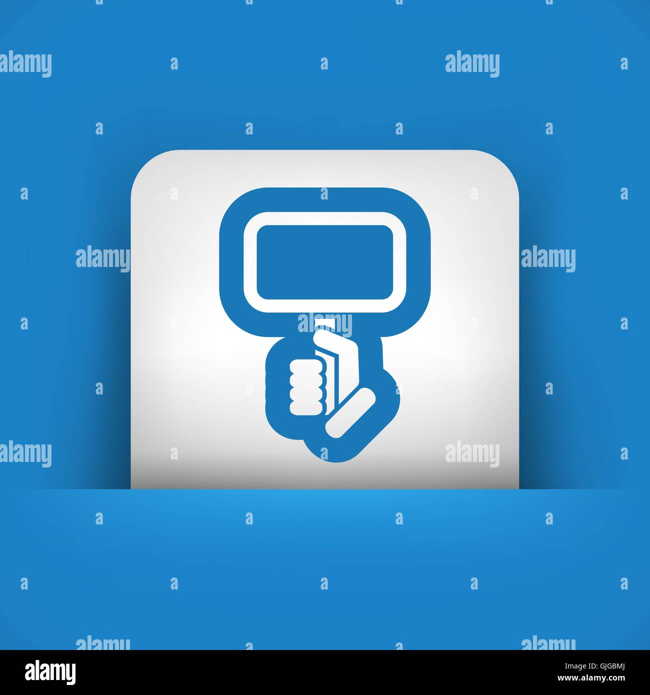 Cartel holding icon Stock Vector Image & Art - Alamy