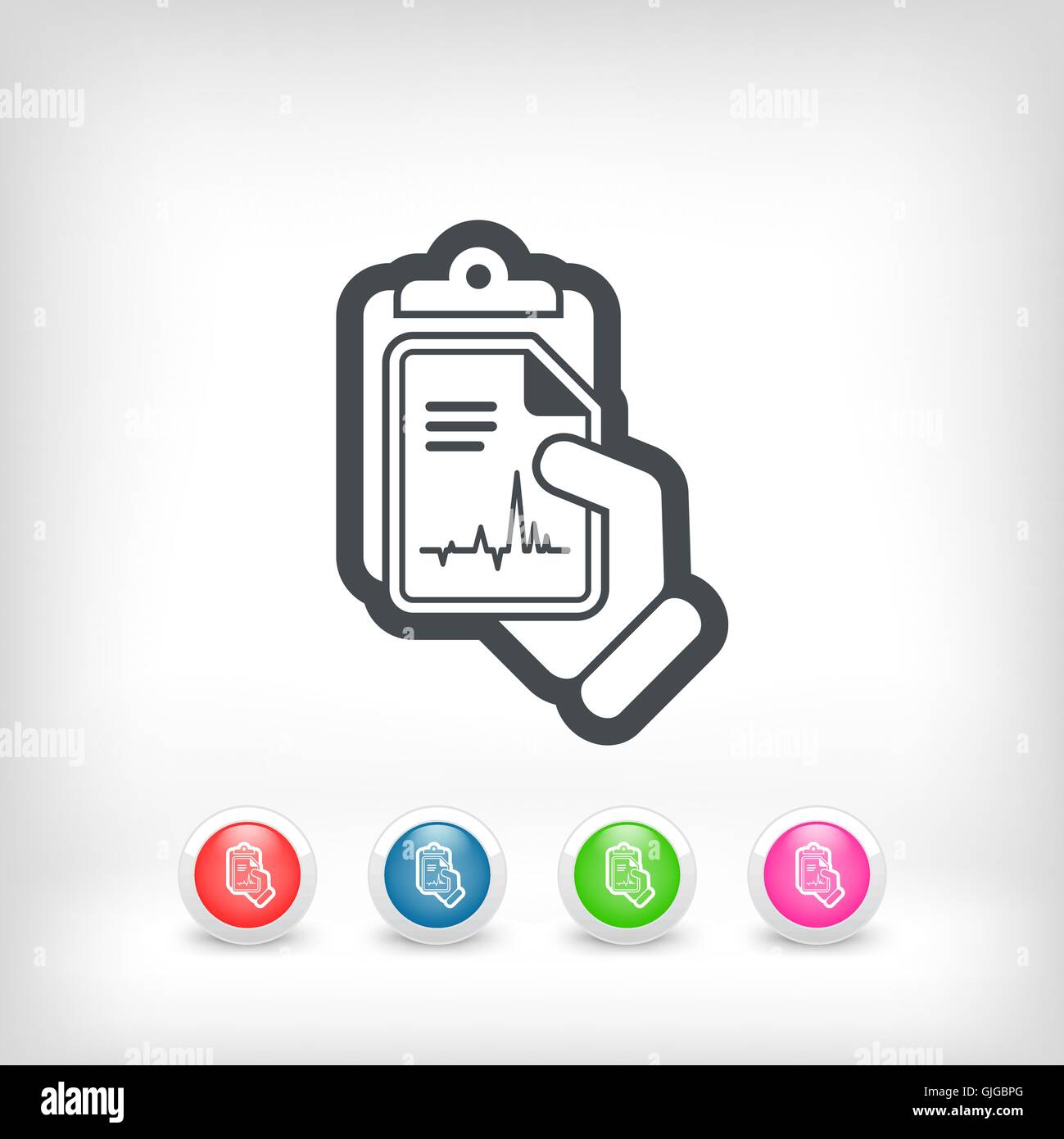 Cardiac examination Stock Vector Images - Alamy