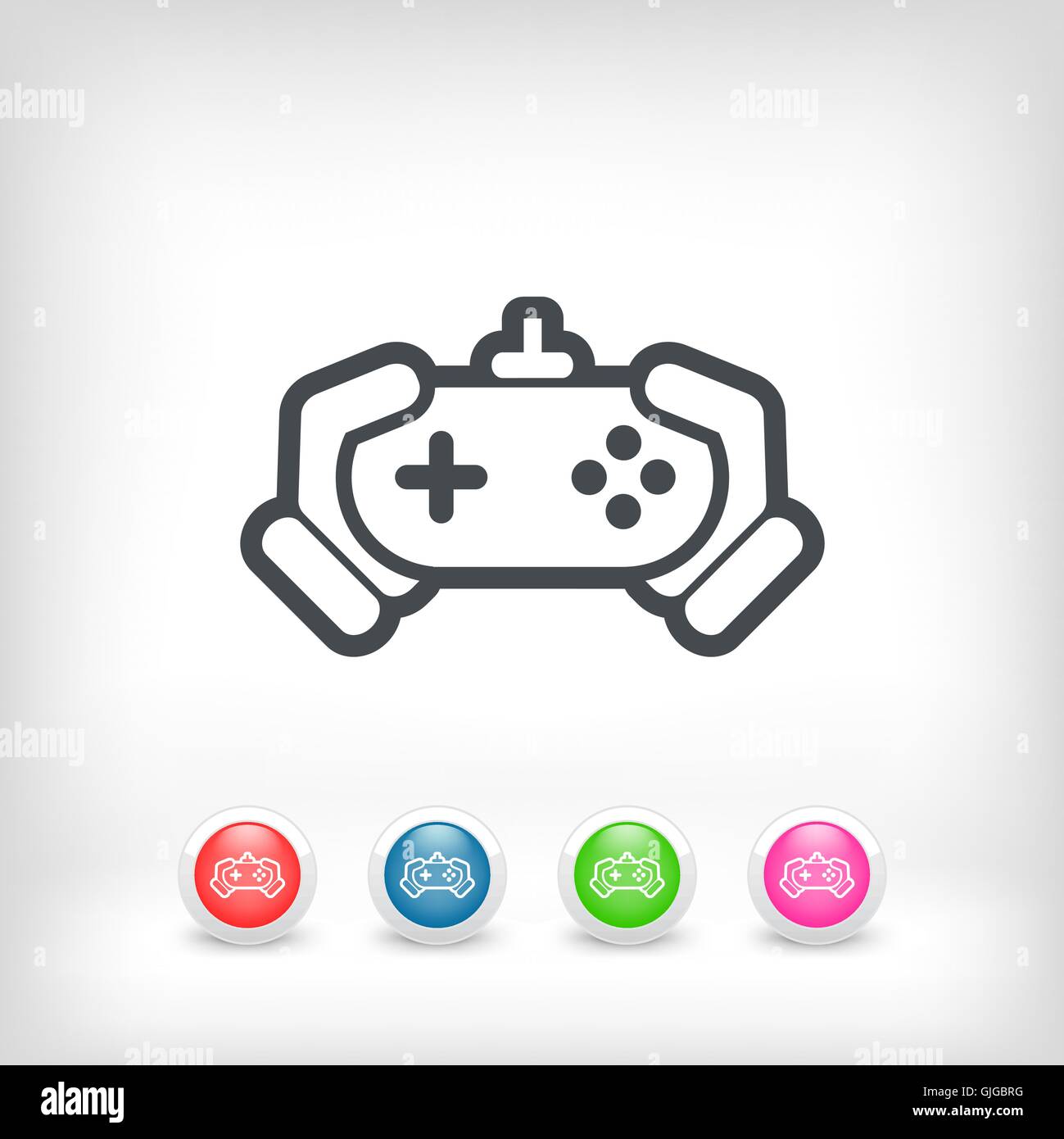 Joypad icon Stock Vector Images - Alamy
