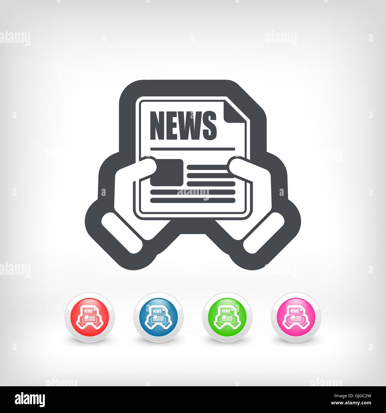 Read magazine Stock Vector Images - Alamy