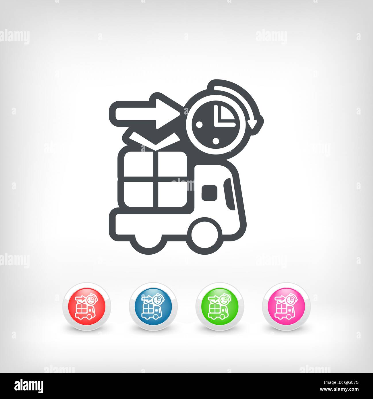 Slow delivery Stock Vector Images - Alamy