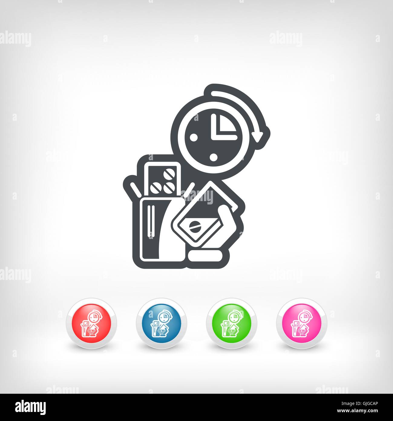 Medicine time prescription Stock Vector Image & Art - Alamy