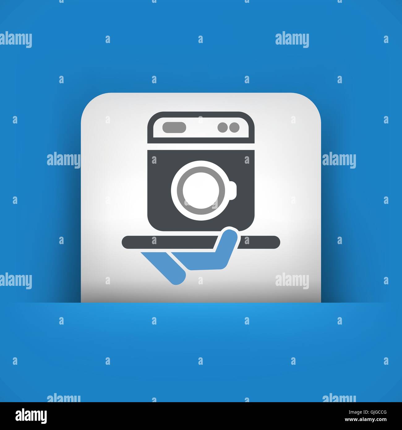 Washing machine icon Stock Vector Image & Art - Alamy