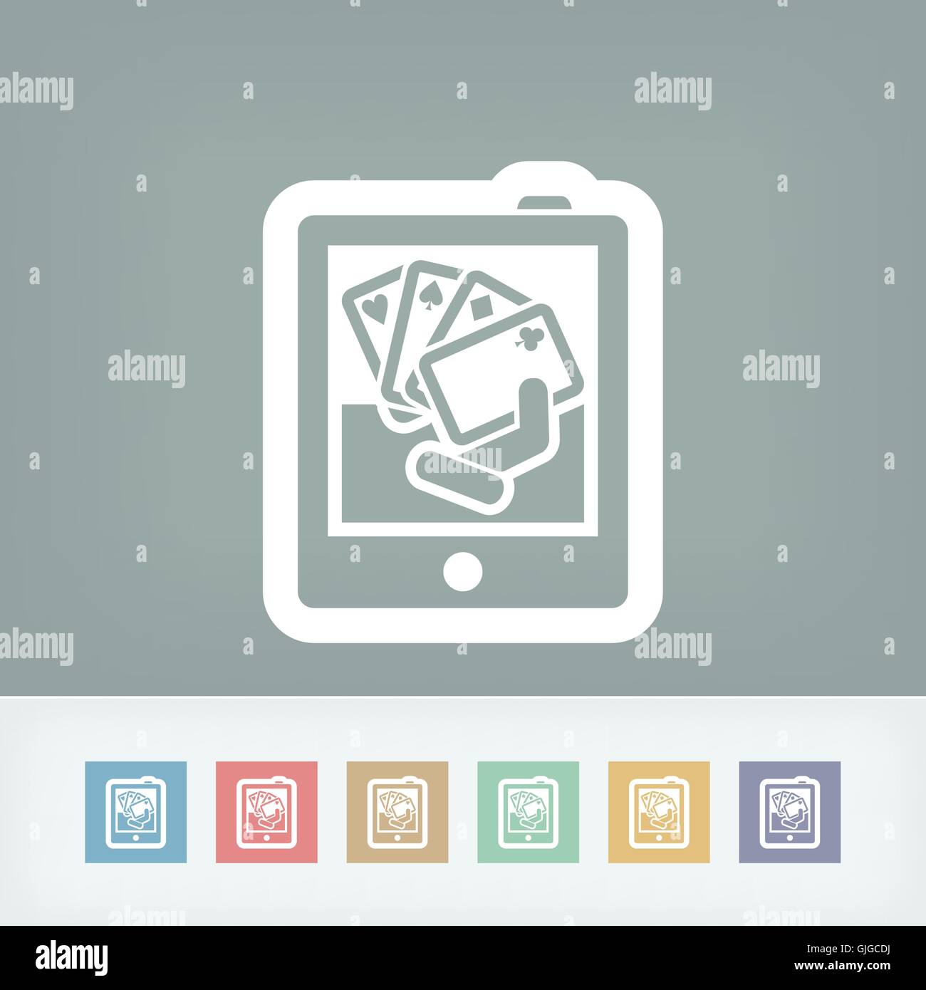 Poker game icon Stock Vector Image & Art - Alamy