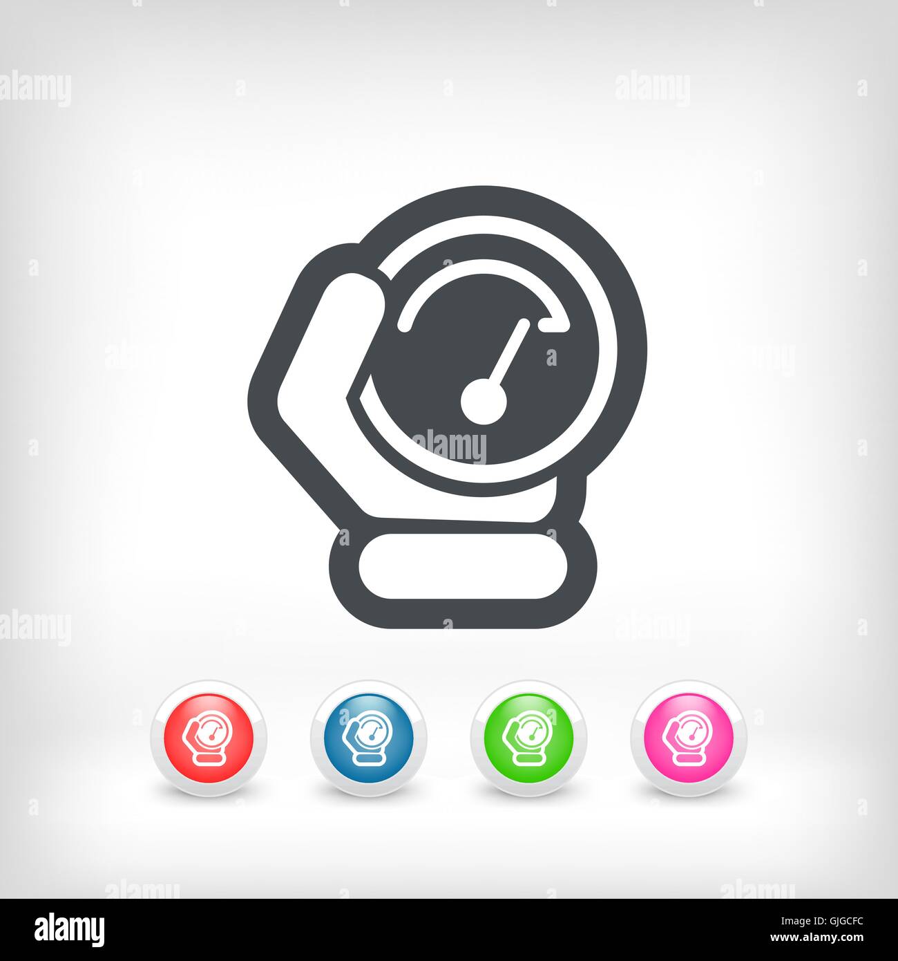 Measuring speed Stock Vector Images - Alamy