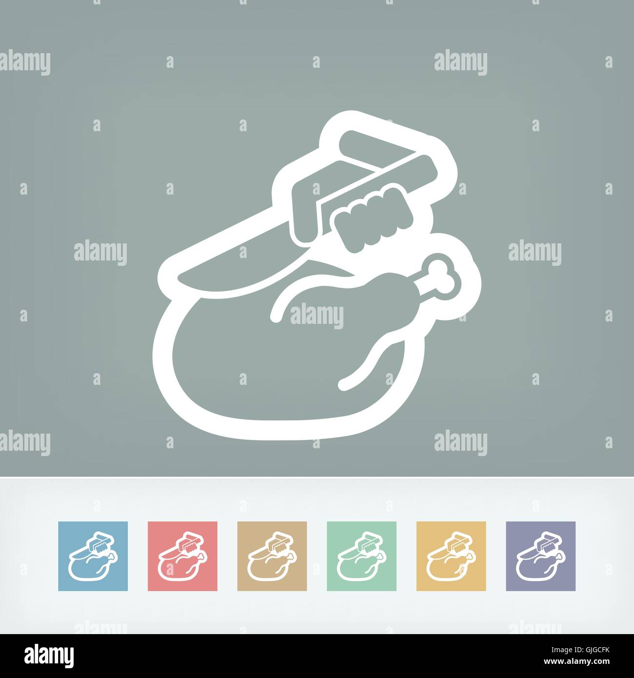 Lunch meat menu Stock Vector Images - Alamy