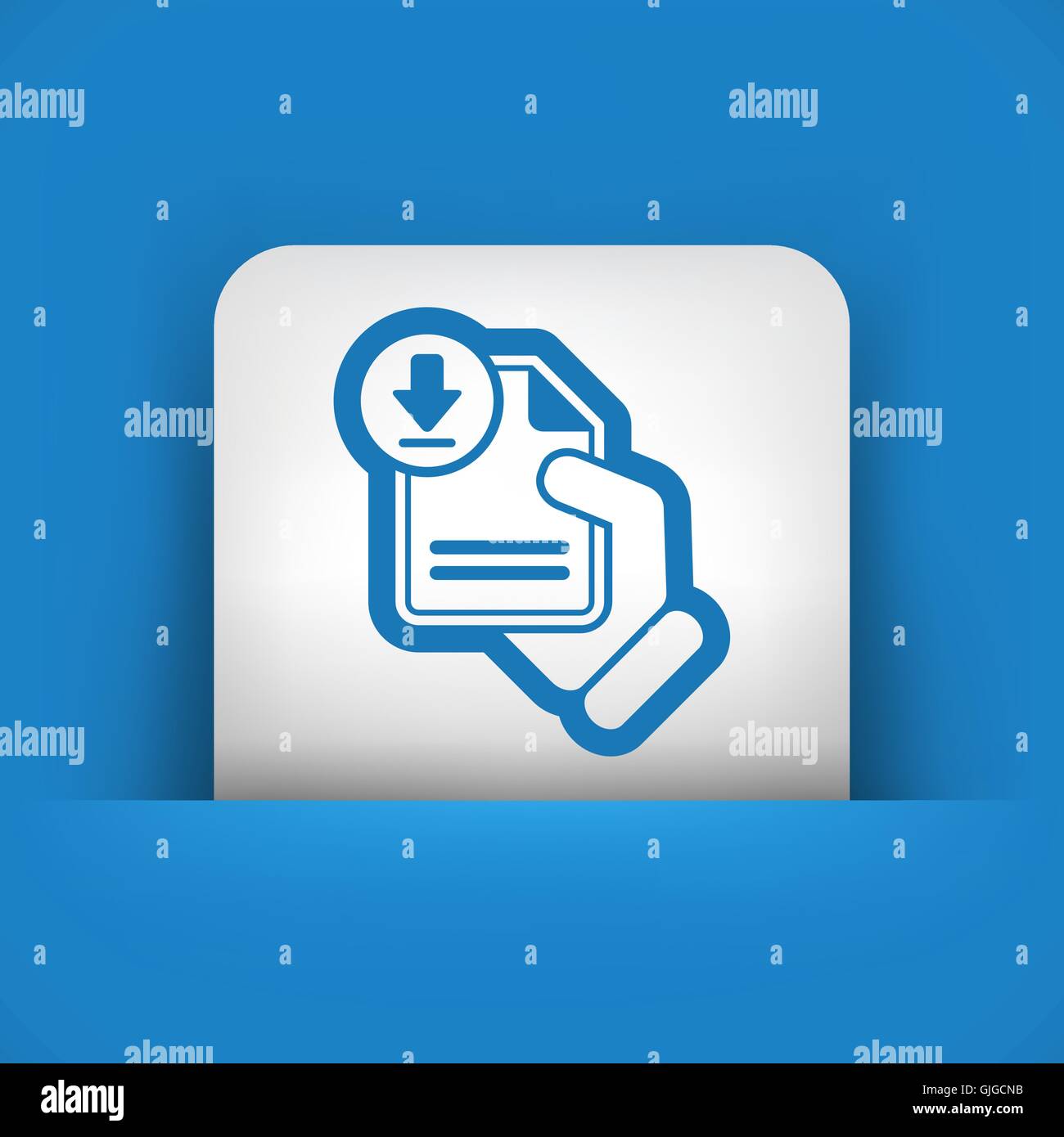 Download document link Stock Vector Image & Art - Alamy