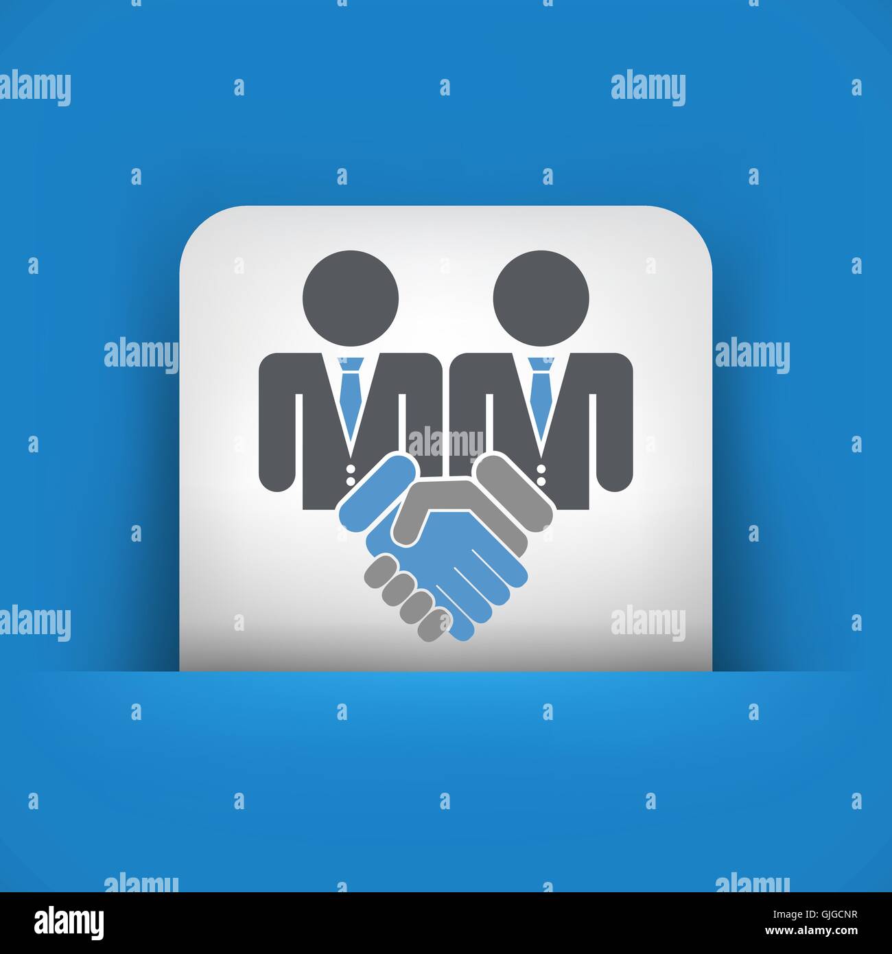 Corporate agreement icon Stock Vector Image & Art - Alamy