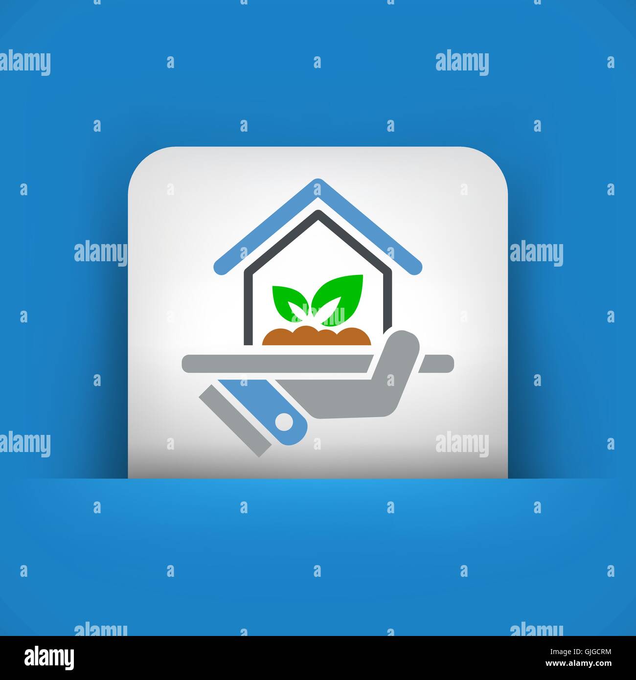 Indoors garden icon Stock Vector Image & Art - Alamy