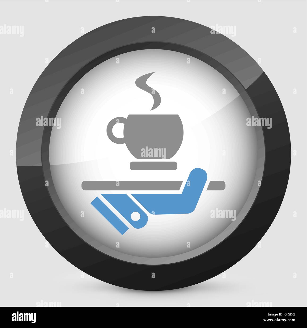 Coffee tray Stock Vector Images - Alamy