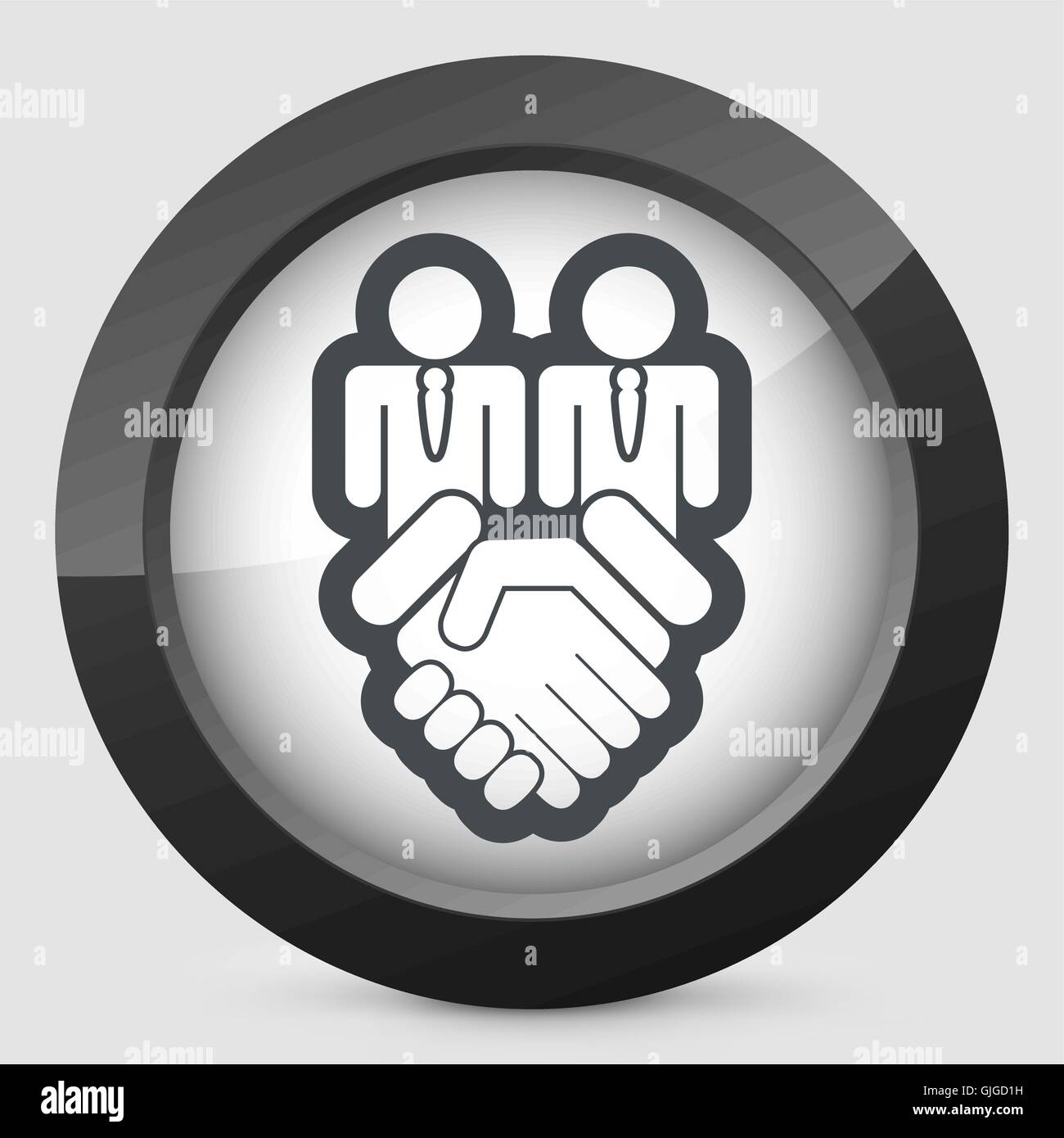 Social agreed icon Stock Vector Image & Art - Alamy