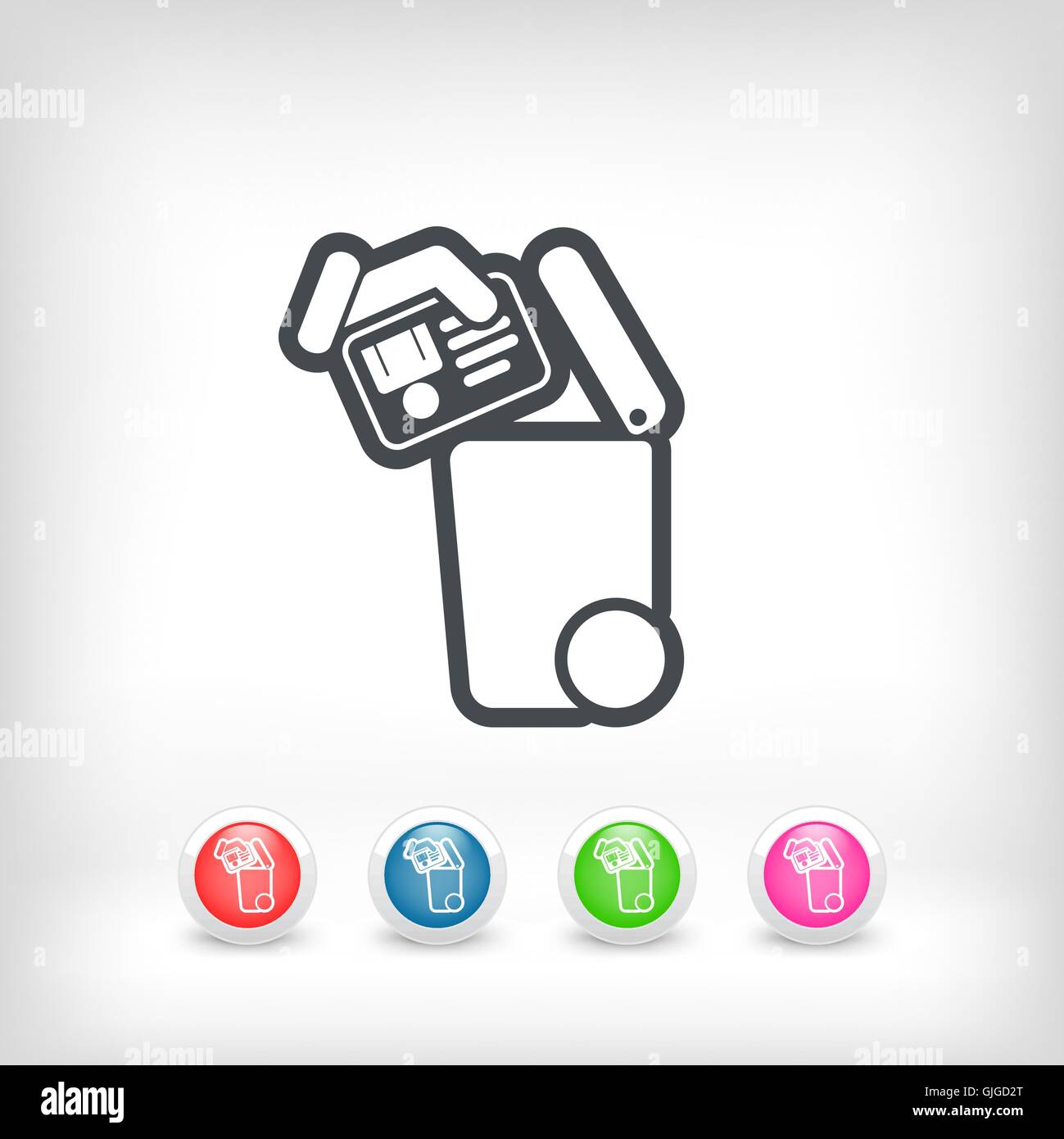 Pos cube hi-res stock photography and images - Alamy