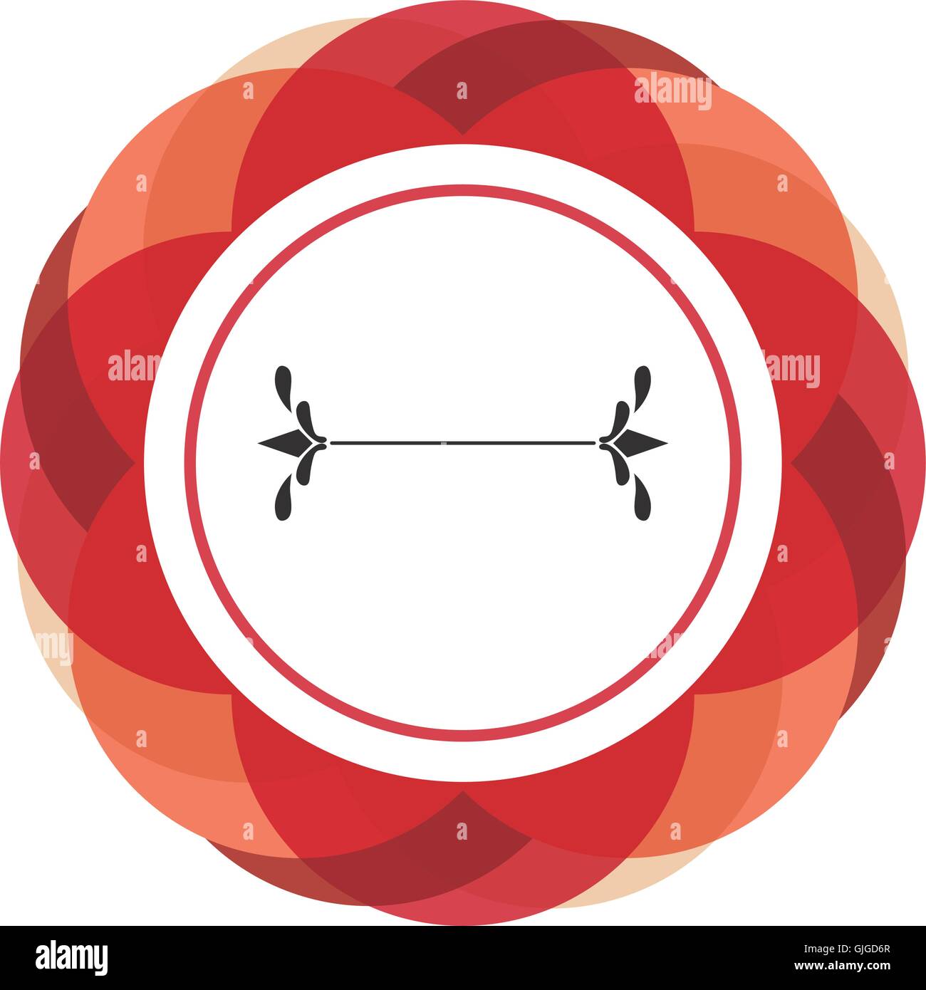 round vintage frame icon Stock Vector Image & Art - Alamy