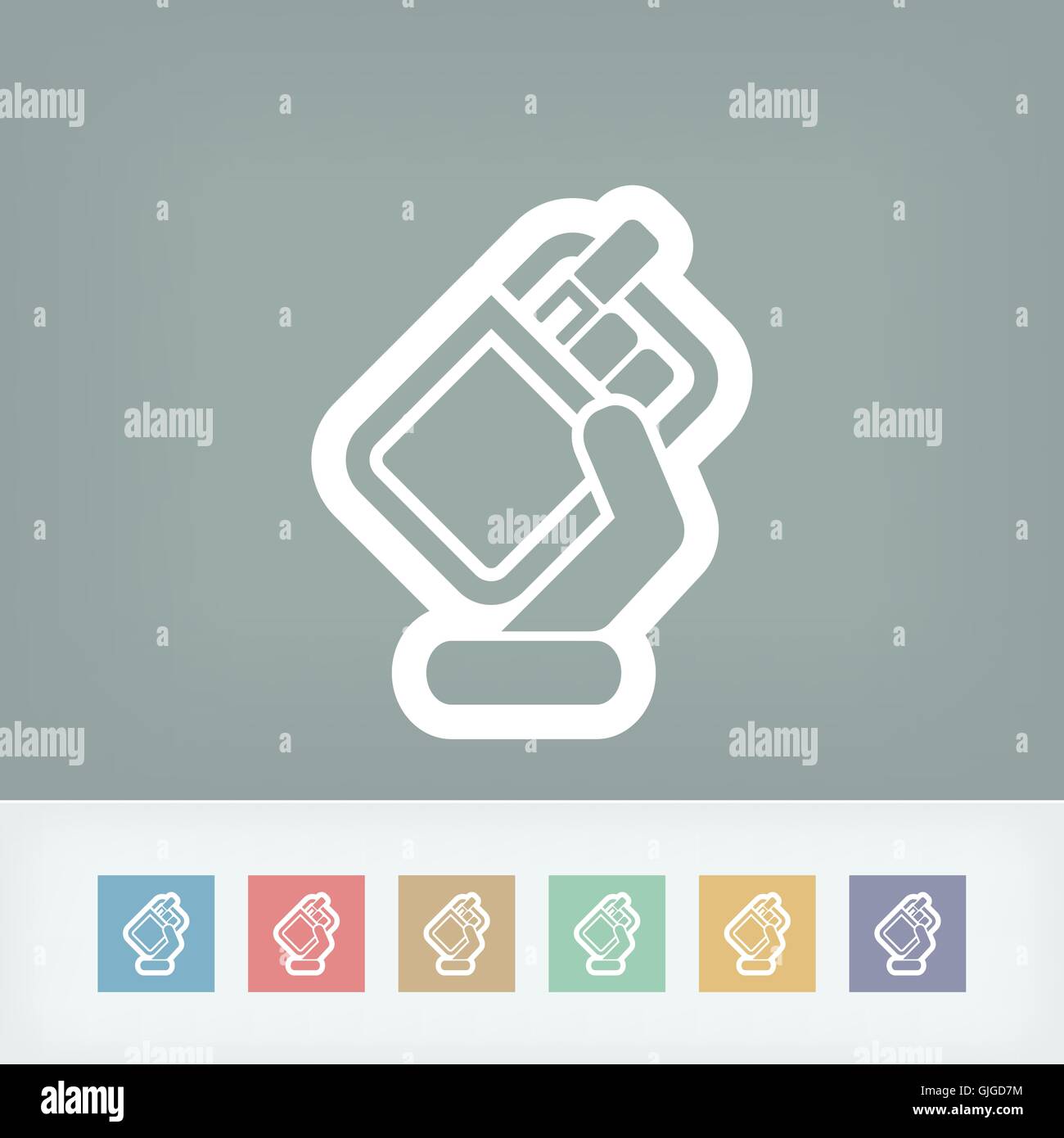 Holding pack Stock Vector Images - Alamy
