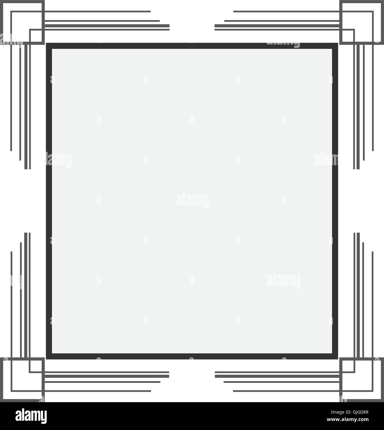 angular vintage frame icon Stock Vector Image & Art - Alamy