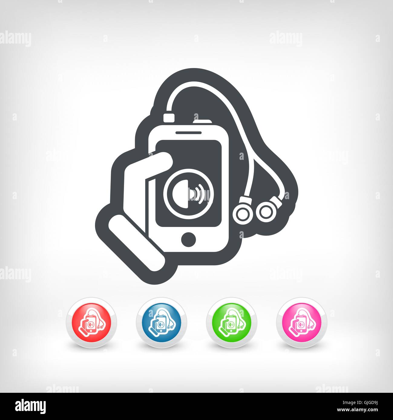 Earplug Stock Vector Images - Alamy