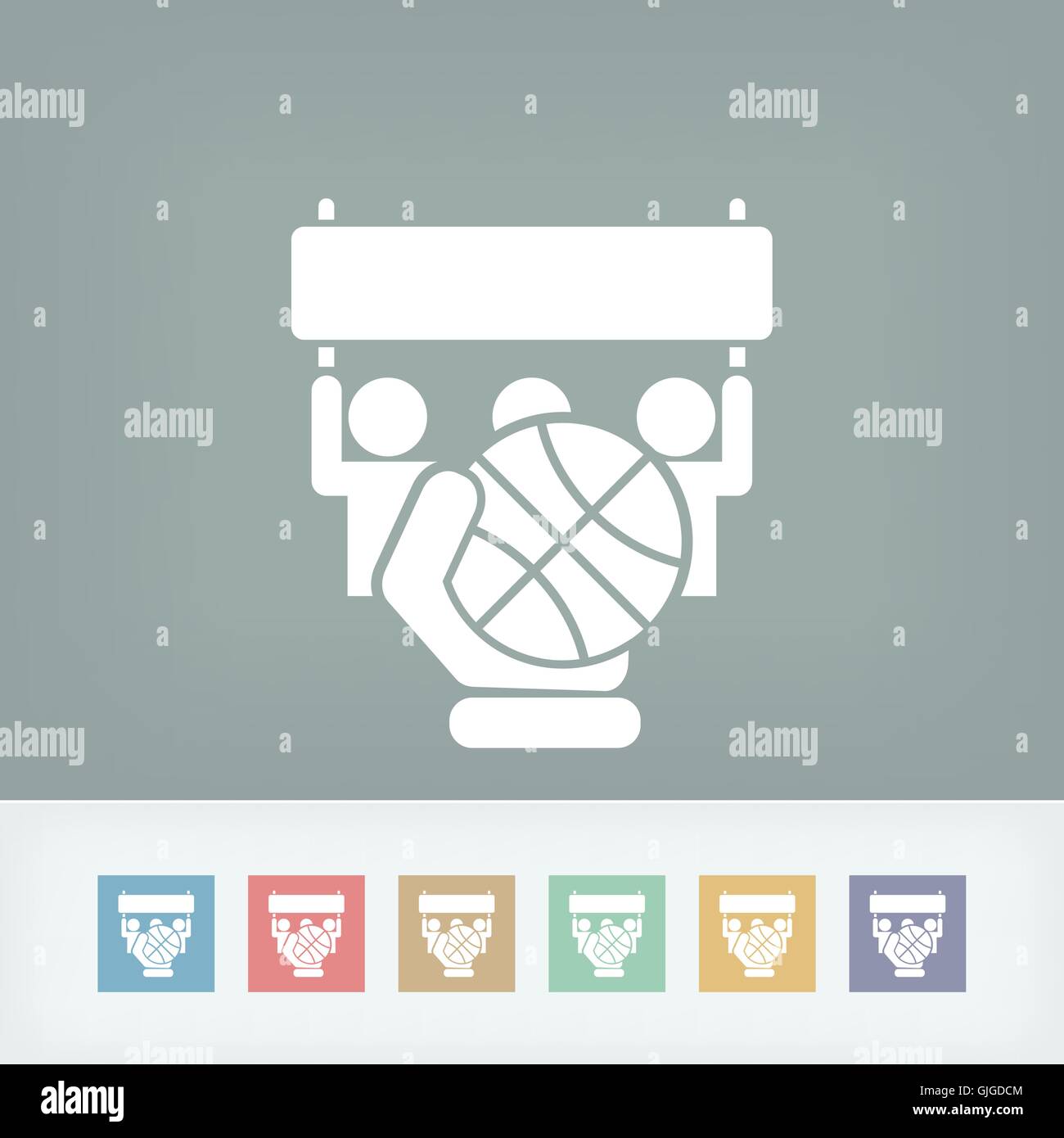 Basketball crowd cheering Stock Vector Images - Alamy