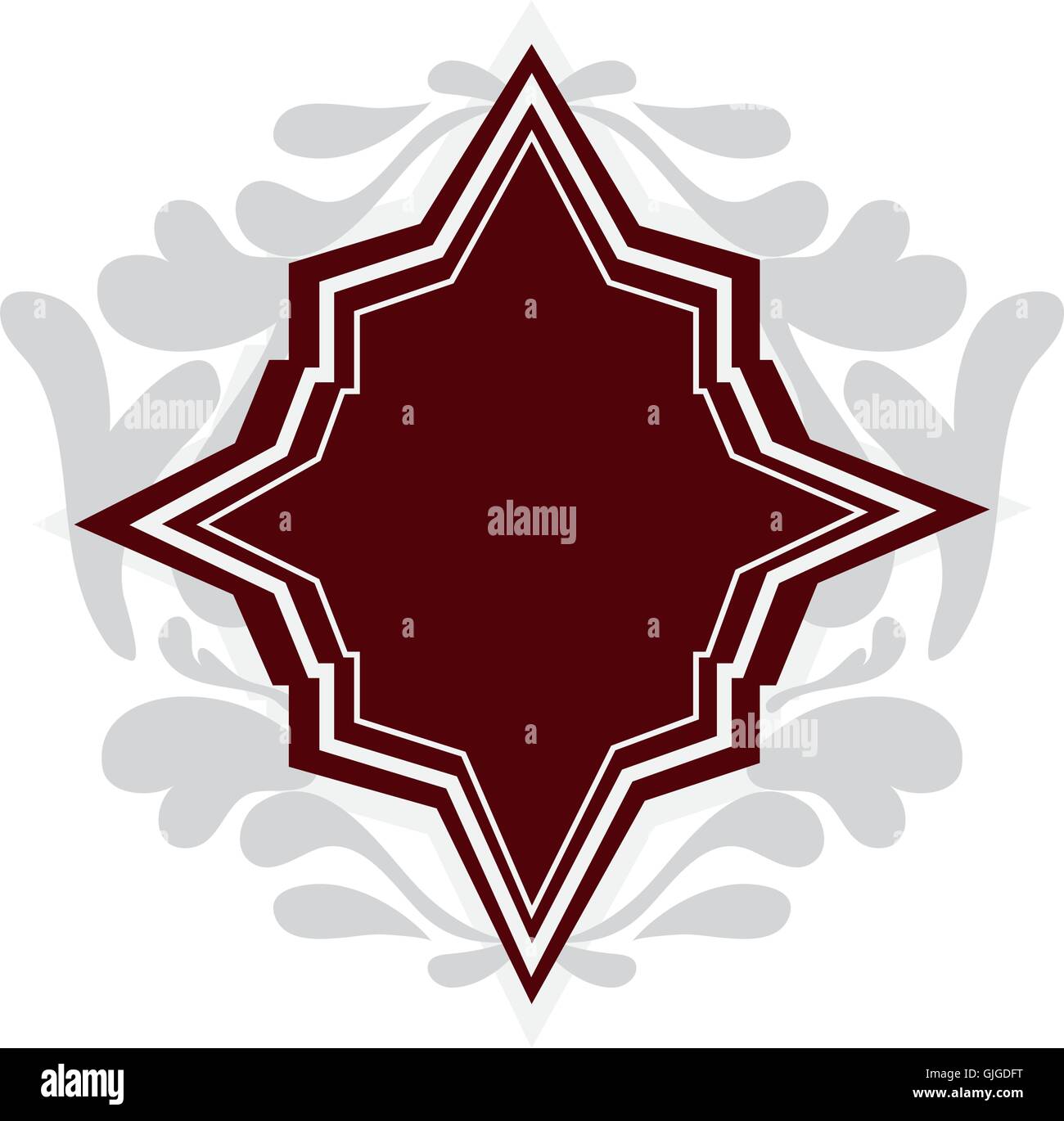 angular vintage frame icon Stock Vector Image & Art - Alamy