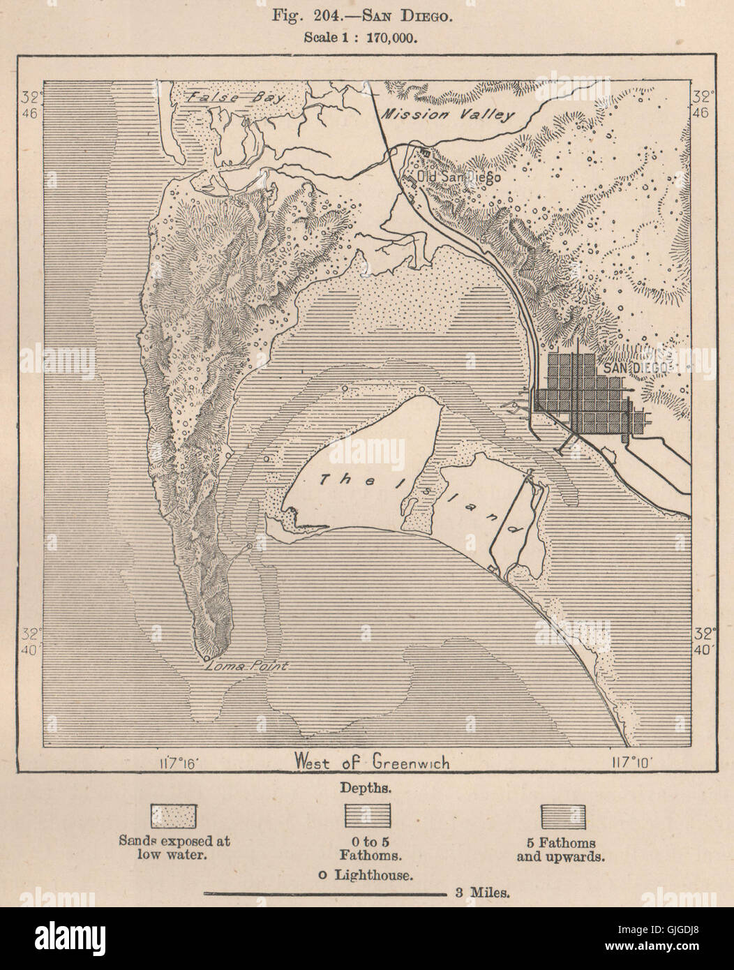 California 19th century map hi-res stock photography and images - Alamy