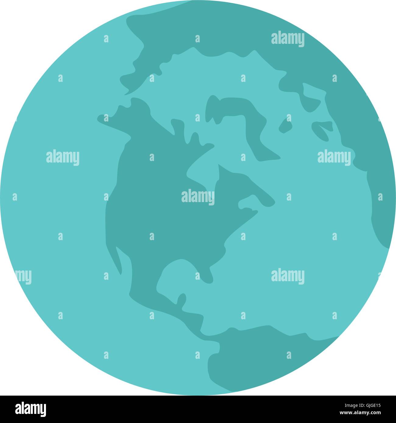 planet earth blue world icon Stock Vector Image & Art - Alamy