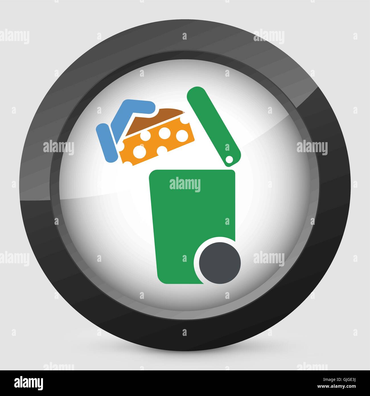 Separate waste collection icon Stock Vector Image & Art - Alamy