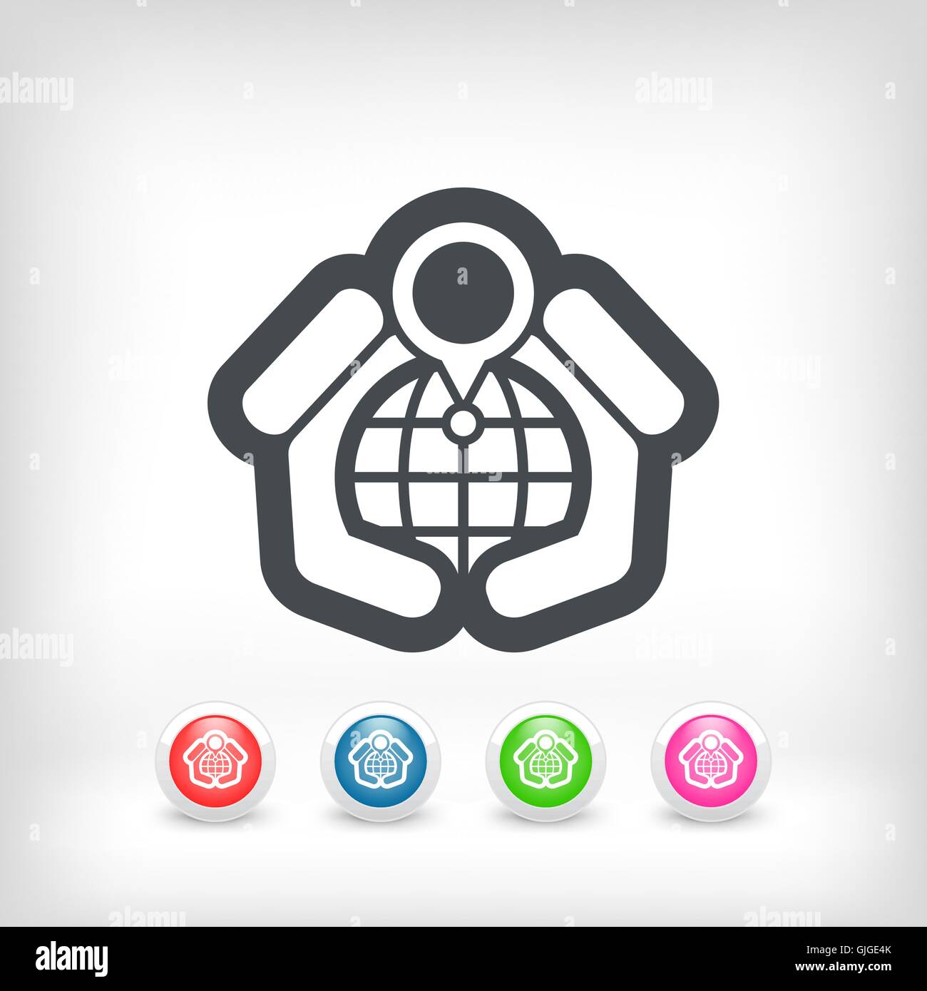 Geographical location Stock Vector Images - Alamy