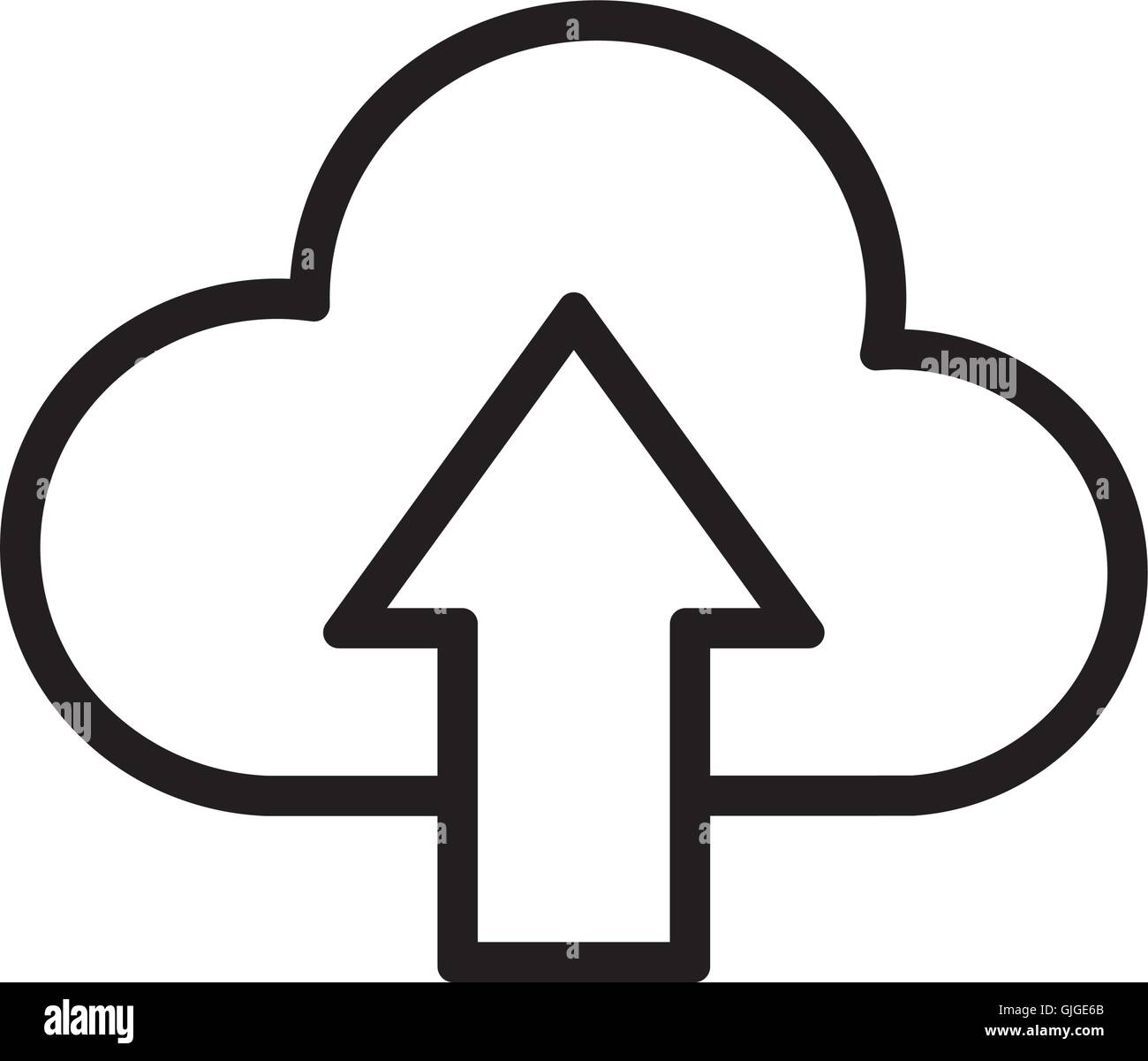 Cloud Computing Communication Icon Stock Vector Image And Art Alamy