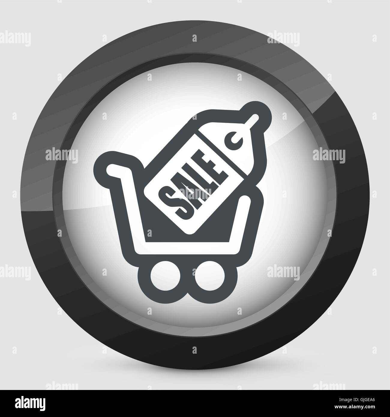 Sale cart icon Stock Vector Image & Art - Alamy