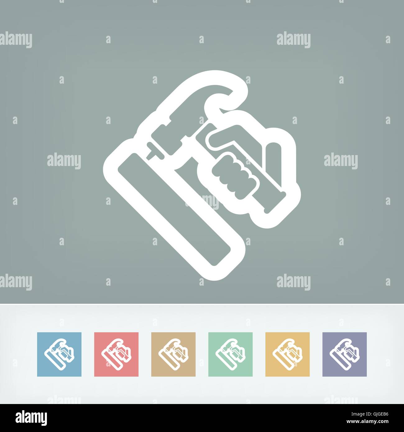 Hammer services Stock Vector Images - Alamy